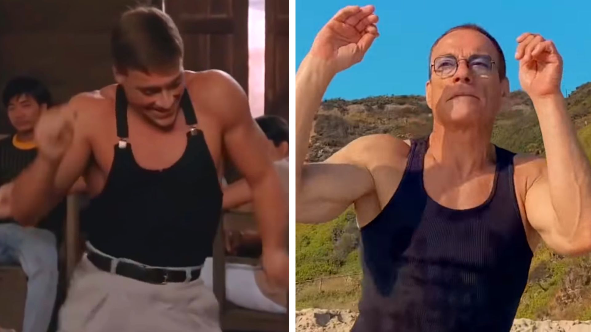 Origen del meme "ah, pero anoche" de Jean-Claude Van Damme bailando y ...