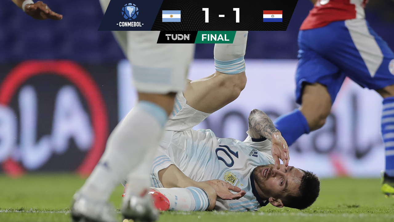 Argentina 1 1 Paraguay Marcador Y Resumen Del Gol Anulado A Lionel