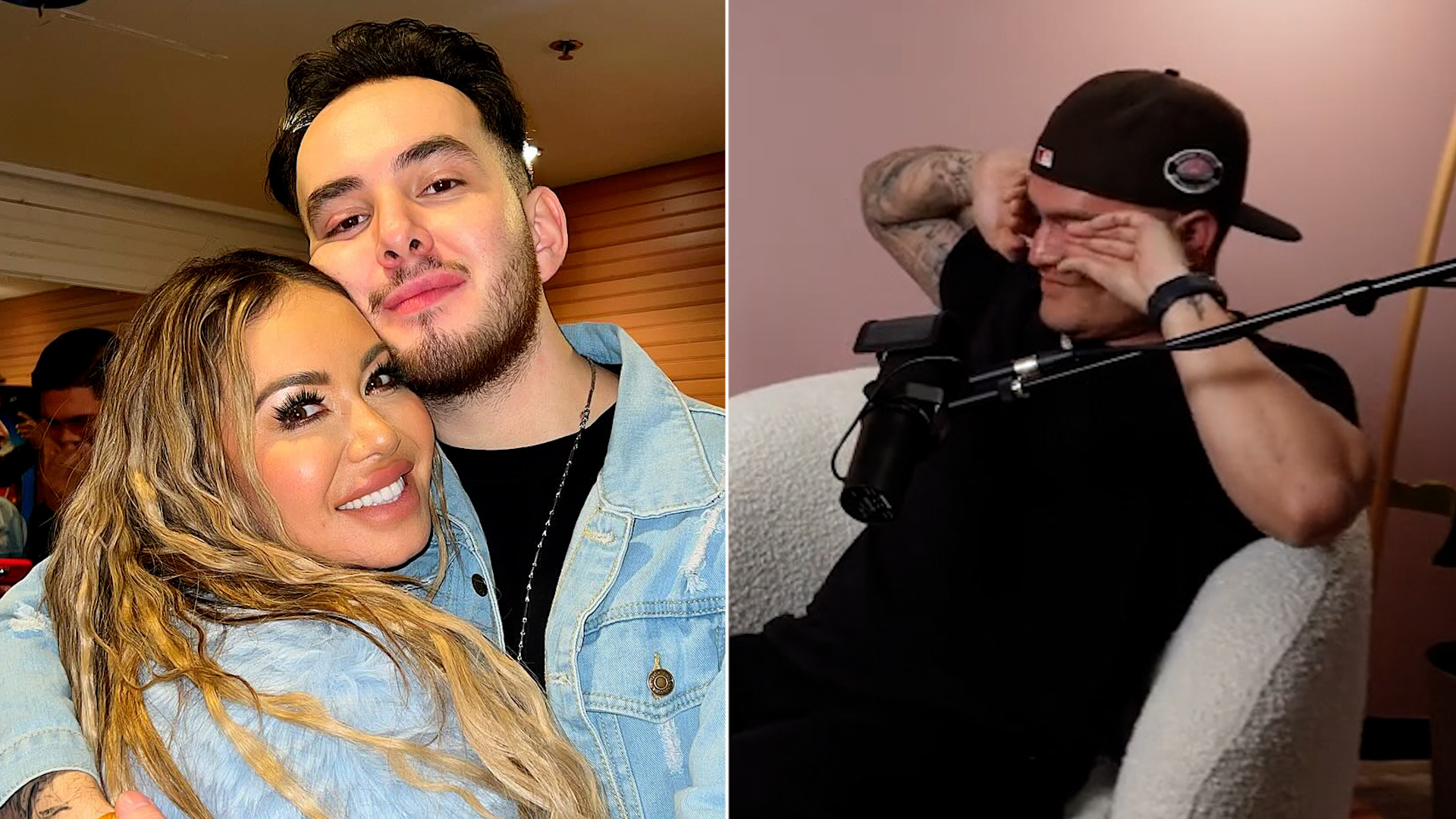 Novio de Chiquis Rivera casi rompe en llanto porque “extraña” al hermano de la cantante tras ...